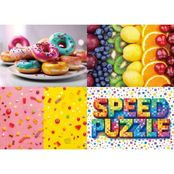 【発売日：2026年07月17日】商品名：スイートパレット500サイズ：38×53cm品　番：YAM-05-1103ピース数：500メーカー：補　足：【ジグソーパズル】【その他】【500-950】【202607】【色：イエロー】【色：ブルー】