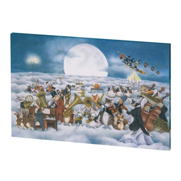 【発売日：2023年10月27日】商品名：月に聞かせる音楽会サイズ：37.7×58.7×2cm品　番：YAM-2307-05ピース数：1126メーカー：やのまん補　足：【ジグソーパズル】【キャラクター】【わちふぃーるど】【キャンバスパズル】...