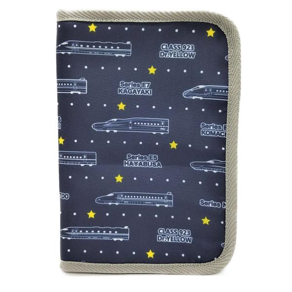 【新幹線（はやぶさ・こまち・かがやき・ドクターイエロー・N700系）の母子手帳ケース】【メール便なら送料無料】　宅配便をご選択でも「メール便」での発送となります。※「宅配便発送」の商品と同梱の場合は送料がかかります。新幹線柄が母子手帳ケース...