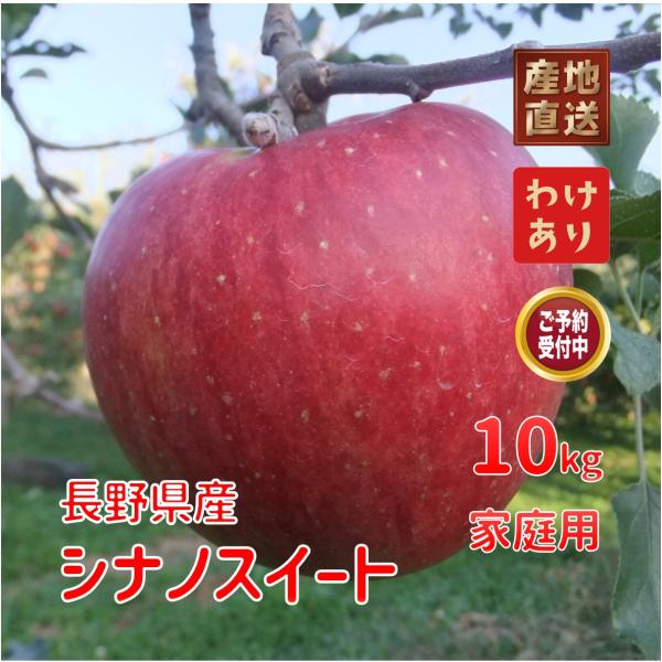 【発売日：2026年10月27日】【注意：本商品は予約販売商品の為、収穫まで発送されません】※お急ぎの方はご一報ください【品種】『シナノスイート』りんご三兄弟【規格】『家庭用』【重さ】約9〜10kg【玉数】16〜46玉【味】酸味が少なく甘い...