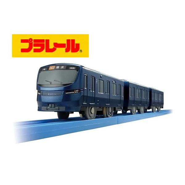 プラレール 相模鉄道 13000系2026年3月より運行を開始した車両です。車両前面の水を切り拓いて進む、海の生き物の流麗な造形や、前照灯の「未来を見つめる目」などが特徴的なデザインとなっています。前照灯内部のさび色の配色までを忠実に再現。...