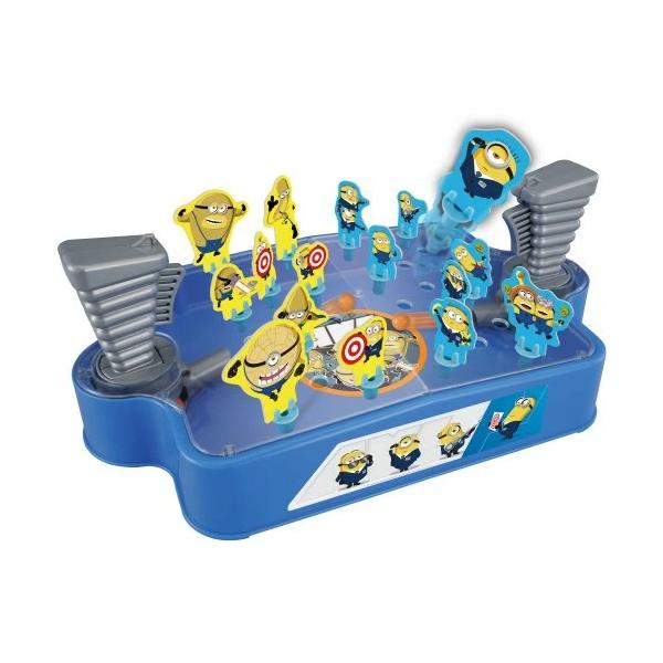 ミニオンズ はちゃめちゃシューティング2024年7月19日(金)公開のシリーズ最新映画『怪盗グルーのミニオン超変身』に登場するAVL(反悪党同盟)の施設をイメージした2人用のシューティングゲームです。グリップにあるボタンを押すと、ボールを発...