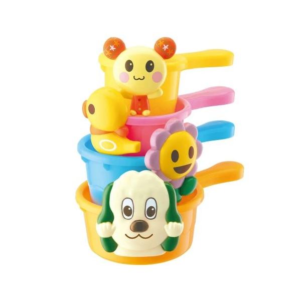 いないいないばあっ！ワンワンとうーたん NEW おふろでかさねてシャワーカップ水の出かたが異なる4つのカップ♪ 親子の楽しいお風呂タイムを応援するバストイ です。・水の出かたが異なる4つのカップでシャワー遊びが楽しめます。取っ手を握ったり水...