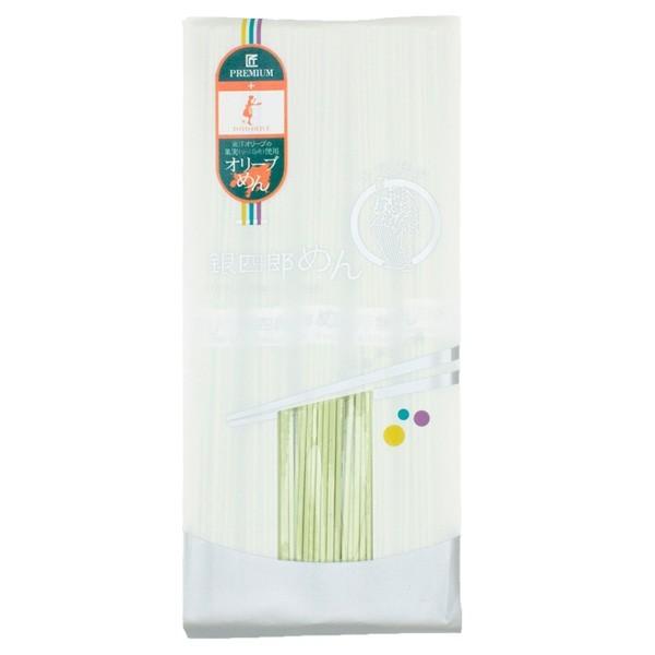 小豆島・東洋オリーブの農園で収穫された果実と、小麦の中心部分を贅沢に使い、伯方の塩で練った生地にオリーブオイルを塗り、銀四郎麺業伝統の「手延べ技法」で太い麺に仕上げたオリーブめんです。あらゆる麺料理にアレンジ可能な、モッチリとした食感とオリ...