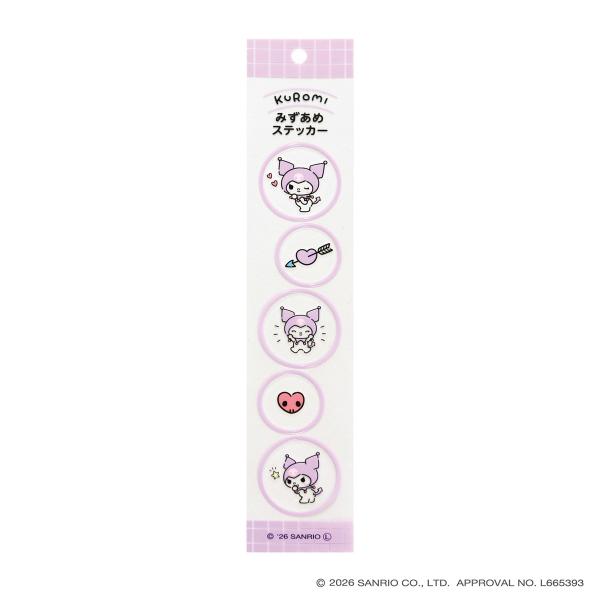 日常を彩る透明ステッカー「サンリオキャラクターズ みずあめステッカー」スマートフォンケース、窓ガラス、鏡、透明ビニール傘…透明な素材だからこそ活躍する場面がいっぱい！このみずあめステッカーは、ぷっくりとした立体的な質感とクリアな透明性で、ど...