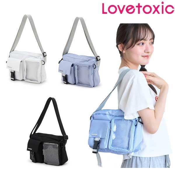 ラブトキシック　Lovetoxic　【LTXC】クリアラメポケットショルダー　対象ジュニア　2026-08　7763424