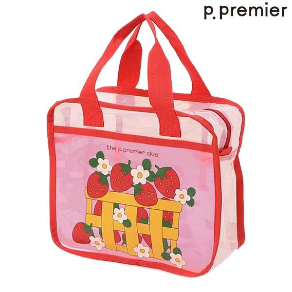 p.premier(ピードットプルミエ)　グラフィックプリントスイムバッグ プールバッグ キッズ 女の子　2026-04　P266016