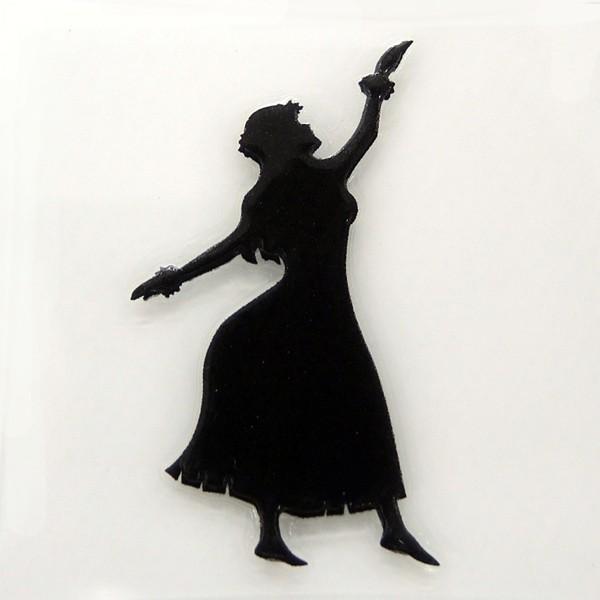 ■日本製■シールサイズ　横35mm x 縦35mm ■柄サイズ　横30mm x 縦30mmに収まるサイズ ※サイズについて詳しくは商品画像をご覧下さい。柄のみが残るタイプのステッカーです。貼り付けかんたん、他に類を見ない質感と輝き、抜群の耐...