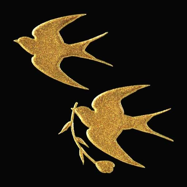 ■日本製■シールサイズ　横35mm x 縦35mm ■柄サイズ　横30mm x 縦30mmに収まるサイズ ※サイズについて詳しくは商品画像をご覧下さい。柄のみが残るタイプのステッカーです。貼り付けかんたん、他に類を見ない質感と輝き、抜群の耐...