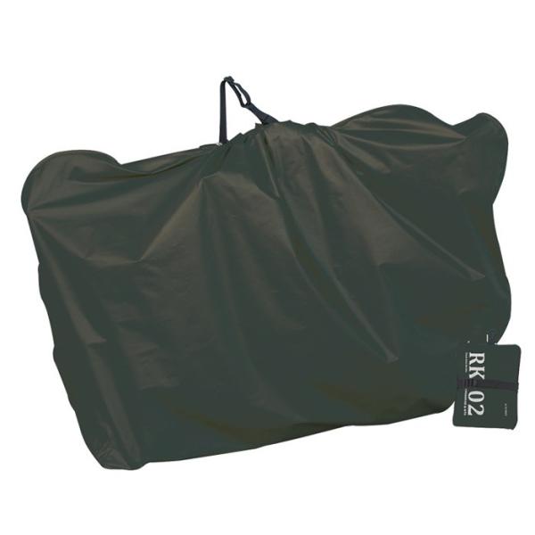 カラー : ブラック素材 : ポリエステル重量 : 320g　（付属品除く）サイズ : 横1400mm x 高さ1000mm付属品 : ワンタッチショルダーベルト、ハンドルロックベルト、固定フック（3本）備考※ 15kg未満のスポーツ車専用...
