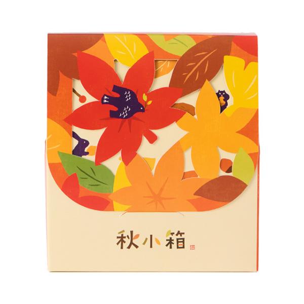 【発売日：2026年09月01日】秋の味覚をぎゅっと詰め込んだ、「さつまいも」と「ごぼう」をモチーフにした季節限定の商品です。紅葉の飾りつき箱に、食べきりサイズの個包装を5袋詰め合わせました。内容量／46g（5袋）商品サイズ（mm）（縦・横...