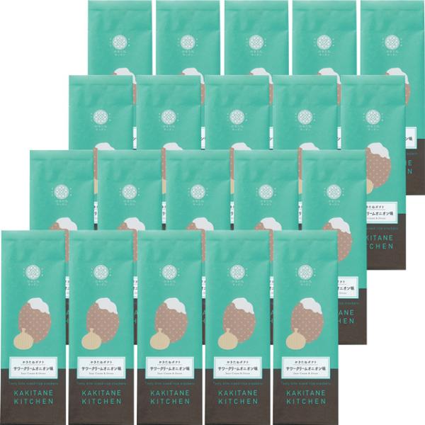 【発売日：2023年04月05日】かきたねキッチンは柿の種専門店として味はもちろん食感も楽しんで頂くため、お米生地・米パフ生地・ポテト生地を取り揃え。その中でもざくざく食感がたまらないポテト生地の商品です。オニオンパウダーとガーリックパウダ...