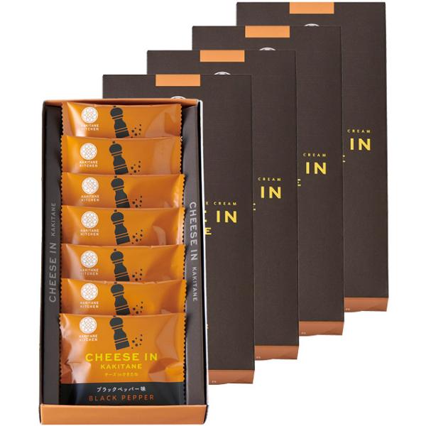 【発売日：2023年04月05日】カリッとした生地の中に、優しい口どけのチーズ味クリームを詰め込んだ進化系柿の種、チーズinシリーズ。軽くブラックペッパーを振って、味を引き締めました。香り控えめのオリーブオイルを使用することでチーズ味クリー...