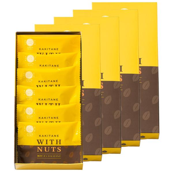 【発売日：2025年06月01日】かきたねとナッツの美味しい食べ合わせを一袋に。濃厚なチーズの甘しょっぱさと、コーヒーピーナッツのほろ苦さが止まらない美味しさに。内容量／66g（6袋）×5個商品サイズ（mm）（縦・横・高さ）／各240×11...