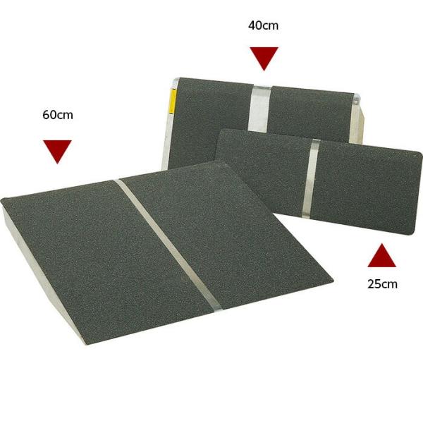 持ち運び、設置も簡単、便利でシンプルなポータブルスロープ<br>