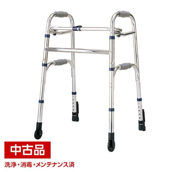 ゆっくり少しずつ歩行する方におすすめの室内専用歩行器です
