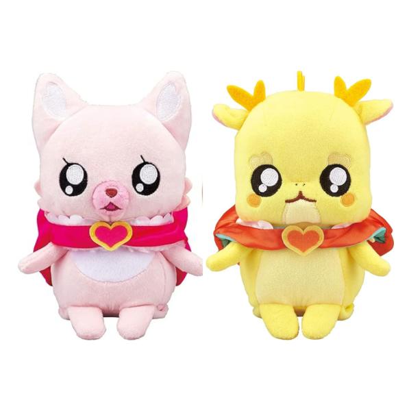 デリシャスパーティ?プリキュアのかわいいぬいぐるみ　2体セットミラクル変身！おしゃべりコメコメ　ミラクル変身！おしゃべりメンメン