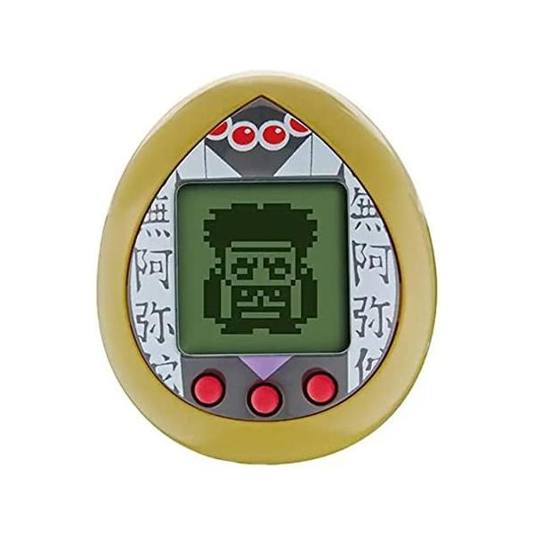本商品は初代たまごっちよりもひとまわり小さい直径約4cmのたまごっちで、本体のデザインは、それぞれ作品に登場する鬼を狩る政府非公認組織「鬼殺隊」の中でも最も位の高い剣士である「柱」である悲鳴嶼行冥の隊服をイメージしています　。※遊びの内容は...