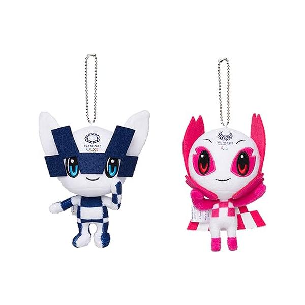 【関東 中部 送料無料】東京オリンピック　パラリンピック　公式グッズミライトワ＆ソメイティ ぬいぐるみ SSサイズ 2体セット（本体サイズ各約14ｃｍ）商品管理番号S1-2-0535-0542個別にビニール袋に入ってます。こちらの商品は、関...
