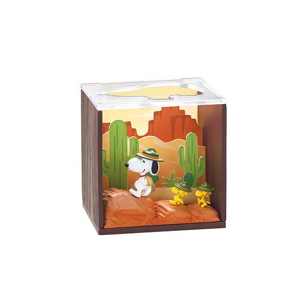 ■商品名：ピーナッツ SNOOPY Scenery Boxスヌーピーたちの立体フィギュアと、複数の印刷背景を組み合わせた、奥行き感のあるナチュラル＆おしゃれなインテリアフィギュアが新登場！※配送方法によっては、箱を折りたたみ発送します。■4...