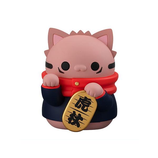 ■商品名：MEGA CAT PROJECT 呪術廻戦 呪術ニャンコ招き猫ニャン！大好評の「招き猫FORTUNE」が呪術ニャンコでも登場。虎杖たちが全高約70mmにボリュームアップし、なんと招き猫ポーズで立体化。思わず笑顔になれる縁起物フィギ...