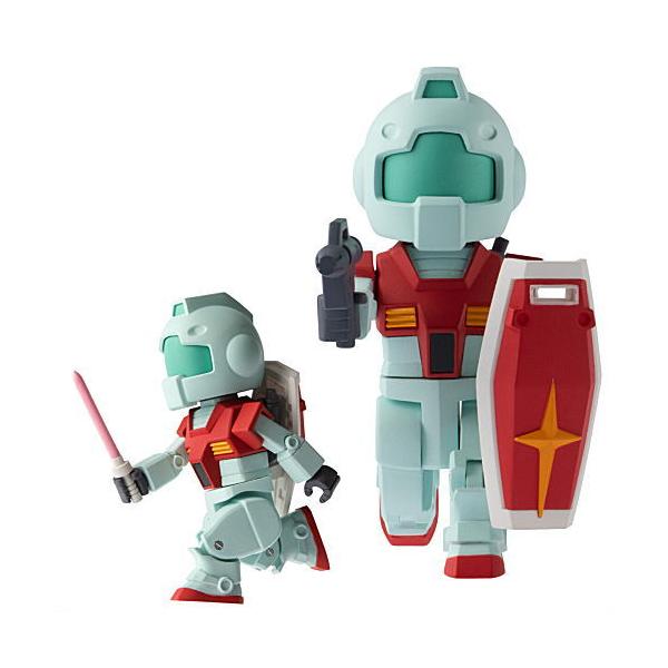 ■商品名：bitlotガンダム2フォーマットフィギュア「bit lot(ビットロット)」は、独自の分割設計と新機構のパーツ換装ギミックが搭載された全高約60mmのプラ製フィギュアです。全身10カ所が可動し、様々なポーズを取らせたり、専用台座...