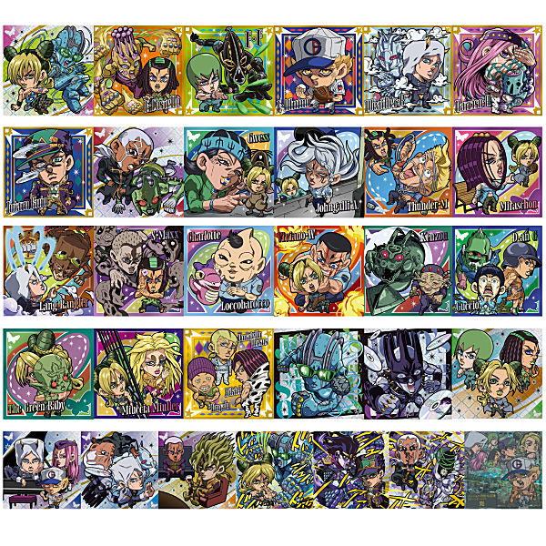 ■商品名：にふぉるめーしょん ジョジョの奇妙な冒険 シールウエハース ストーンオーシャンシールコレクション『にふぉるめーしょん』ジョジョの第8弾が登場！第8弾「ストーンオーシャン」は、空条徐倫、E・コステロ、F・Fなどの人気キャラクターをは...