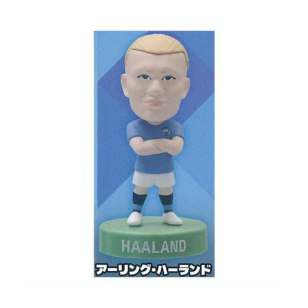 ■商品名：マンチェスターシティ スタンドフィギュア手のひらサイズの絶対王者。選手は背番号入り！台座の裏にロゴも入ってるよ！■57362■メーカー：クオリア■分類：ガチャガチャ■code：20260605