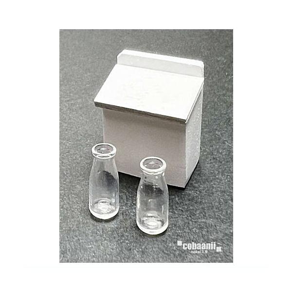 ▼この商品は【コバアニ cobaanii mokei工房 1/12スケール 牛乳ビンと牛乳箱 組み立てキット [SP-012]】です。1/12 サイズで可動フィギュア、ジオラマ作り、ドールハウス作りの脇役として最適です。●寸法牛乳ビン：W4...