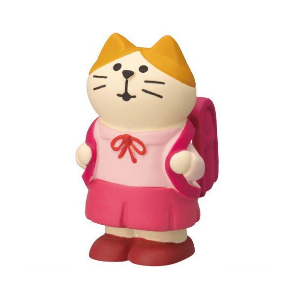 ▼この商品は【【[GIRL] ランドセル猫 (ZSA-62783R)】DECOLE concombre デコレ コンコンブル 桜咲く 春の日】です。新しいお友達もできてうれしそうなピカピカの一年生たち。■サイズ：約25×27×h43mm■素...