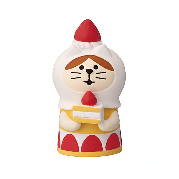 ▼この商品は【【ねこずきん ショートケーキ (ZCB-90893)】 DECOLE concombre デコレ コンコンブル チョコレート(2024)】です。ずきんはたっぷりクリーム。ドレスにはいちごを隙間なくあしらいました。■サイズ：約2...