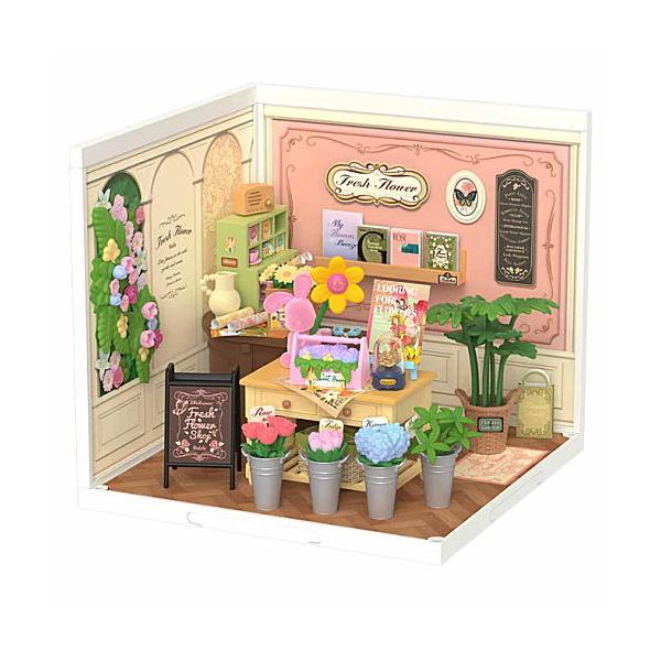 ▼この商品は【ROBOTIME ROLIFE DIY ミニチュアハウス スーパークリエイターシリーズ 【DW017B：Fresh Flower Shop】※組立説明書(英語版) [m-s]】です。ROBOTIME社の「Rolife Supe...
