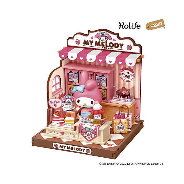 ▼この商品は【【DA002：マイメロディのケーキ屋さん (日本語説明書) 】Rolife ROBOTIME つくるんです DIYミニチュアハウス [m-s]】です。「つくるんです」からサンリオキャラクターズコラボアイテムが登場！キャラクター...