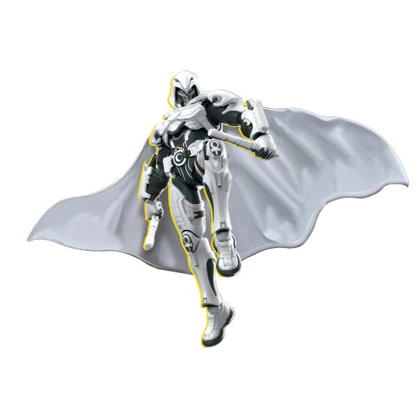 【発売日：2026年06月30日】Blokees マーベルライバルズ CC10 ムーンナイト＊この商品は、組み立て、塗装が必要なプラモデルです。＊画像は塗装済みの完成見本です。実際の商品とは異なります。