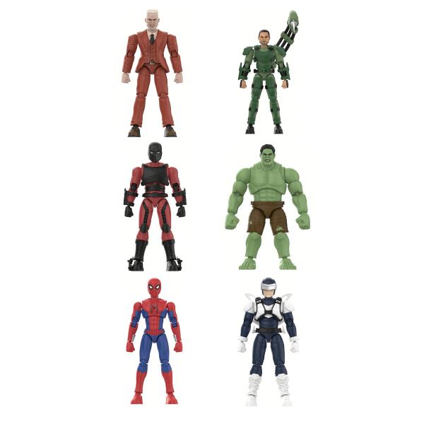 【発売日：2026年07月18日】Blokees マーベル ヒーローズ CCL01 プラスチックモデルキット＊この商品は、組み立て、塗装が必要なプラモデルです。＊画像は塗装済みの完成見本です。実際の商品とは異なります。