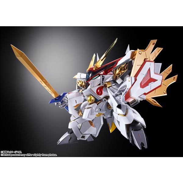 【発売日：2024年07月27日】METAL BUILD DRAGON SCALE 龍王丸■商品内容全高：約200mm材質：ABS、PVC、ダイキャスト製■セット内容・本体・鳳龍剣・鞘盾・盾用ジョイントパーツ・交換用手首左右・専用台座一式＊...