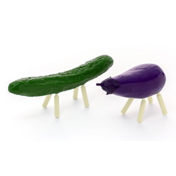 【発売日：2025年07月31日】精霊馬プラモ キュウリとナス プラスチックモデルキットノンスケール・約170mm(キュウリ)・約110mm(ナス)＊この商品は、組み立て、塗装が必要なプラモデルです。＊画像は塗装済みの完成見本です。実際の商...