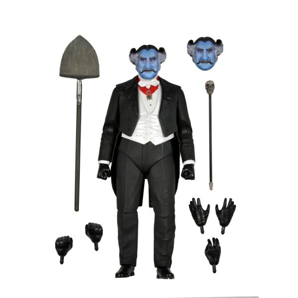 【発売日：2023年06月29日】鬼才ロブ・ゾンビの手によりリメイクされた映画『The Munsters（原題）』ついにネカのアルティメットシリーズからもフィギュア化です。ダニエル・ローバックが演じる吸血鬼カウントをオリジナルの雰囲気にリス...