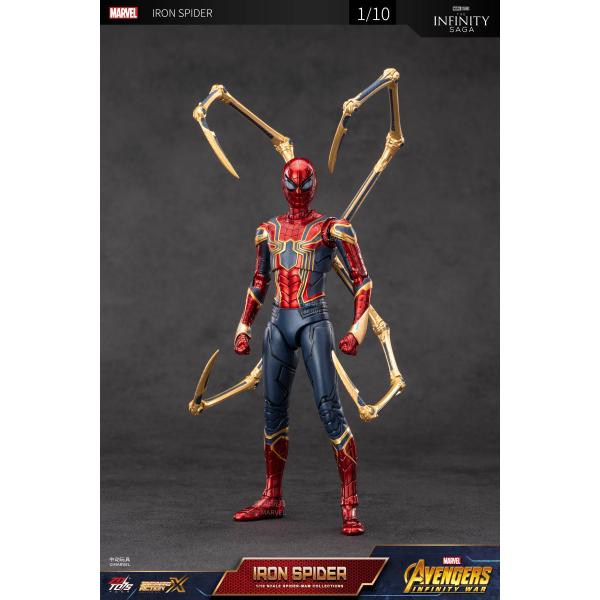 【発売日：2026年09月02日】ZD TOYS アイアン・スパイダー 2.0 Ver  (7インチ Xシリーズ)