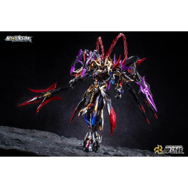 【発売日：2026年04月30日】MOTOR NUCLEAR MNP-XH15 呂布(りょふ) プラスチックモデルキット＊この商品は、組み立て、塗装が必要なプラモデルです。＊画像は塗装済みの完成見本です。実際の商品とは異なります。