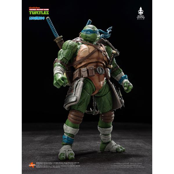 【発売日：2026年09月30日】HEATBOYS ミュータント・タートルズ レオナルド スケール可動フィギュア 通常版＊画像はメーカーサンプル画像です。実際の商品とは仕様が異なる場合がございます。