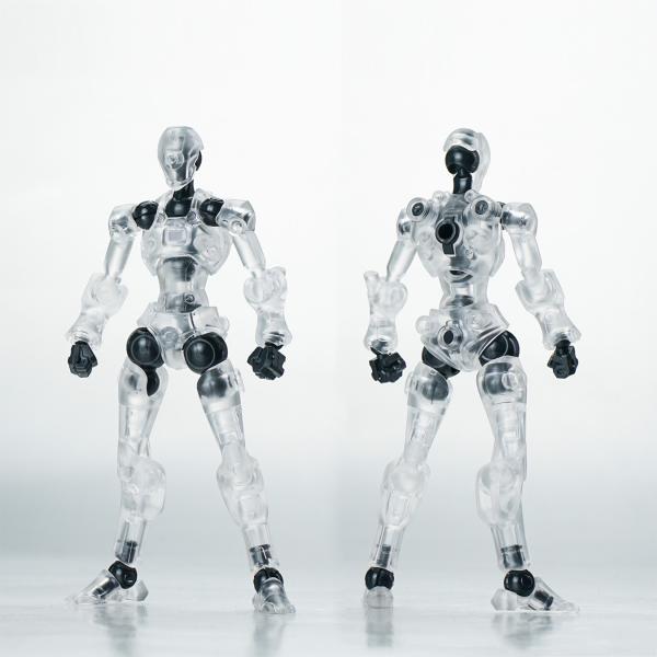 【発売日：2026年03月28日】SHEIK MAINLAND 3 min projectシリーズ 強攻異人VOL.2 1/18スケールプラスチックモデルキット(トランスペアレント)＊この商品は、組み立て、塗装が必要なプラモデルです。＊画像...