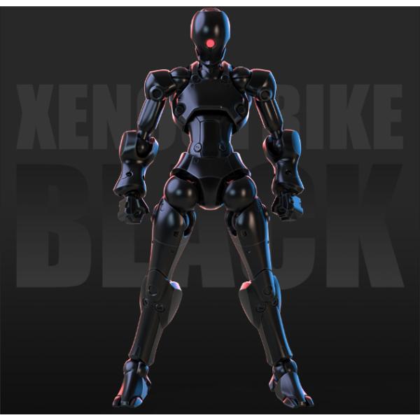 【発売日：2026年01月31日】SHEIK MAINLAND 3 min projectシリーズ 強攻異人 1/18スケールプラスチックモデルキット(メタリックブラック)＊この商品は、組み立て、塗装が必要なプラモデルです。＊画像は塗装済み...