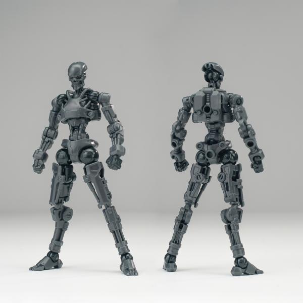 【発売日：2026年08月31日】SHEIK MAINLAND 3 min projectシリーズ ゼンティネル 1/18スケールプラスチックモデルキット(シルバー)＊この商品は、組み立て、塗装が必要なプラモデルです。＊画像は塗装済みの完成...