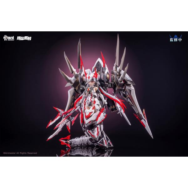 【発売日：2026年06月30日】ANIMESTER×NUCLEAR GOLD RECONSTRUCTION 紫微星・白 1/12スケール プラスチックキット＊この商品は、組み立て、塗装が必要なプラモデルです。＊画像は塗装済みの完成見本です...