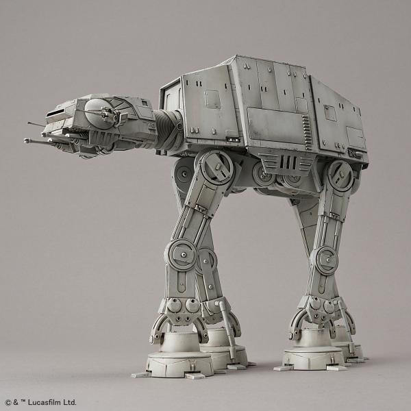 ■『エピソード５／帝国の逆襲』に登場する四足歩行の輸送・戦闘車両「ＡＴ−ＡＴ」がついに登場！■徹底したプロップ解析によるディテール再現はもちろん、可動についてもこだわり抜いた1/144スケールプラモデル。■脚部各パーツが連動して稼働し、ＡＴ...