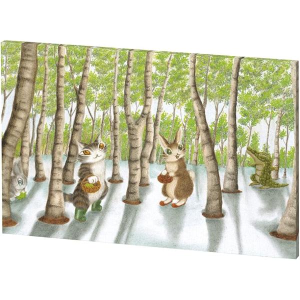 キャンバスパズルはプラスチック製のジグソーパズルです。はめ心地の良いプラスチックピースで、のりを使わず組めますできあがりは、まるでファブリックパネルのようすぐに飾れる壁掛けパーツ付き（※壁掛けフックは付属していません）品　番:2307-02...