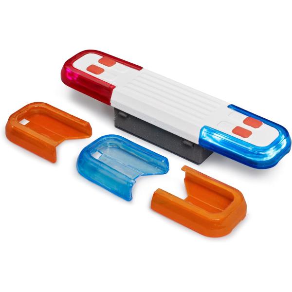 トラック用の新しいライト＆サウンド・モジュールは、4つの異なる機能ボタンにより、エンジン音、パトカーのサイレン、消防車のサイレン、そして約20秒間の警告音の再生が可能です。ライト機能は、対応するサウンドと同時に作動します。このモデルでは、2...