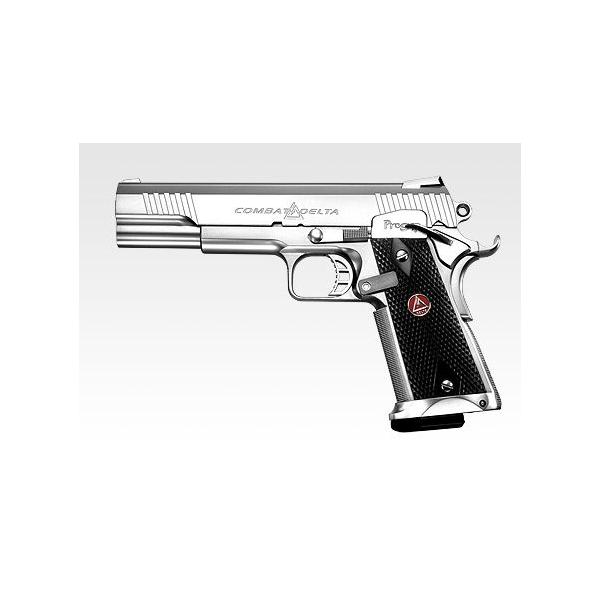 ☆グリップに「デルタ」が輝く、スペシャルフォース専用モデル☆・発射と同時にスライドが作動：発射時にスライドが後退するブローバックを再現。より楽しいシューティングを演出します。・グリップ・セフティ：グリップ前方にレバー式のセフティを設置。グリ...