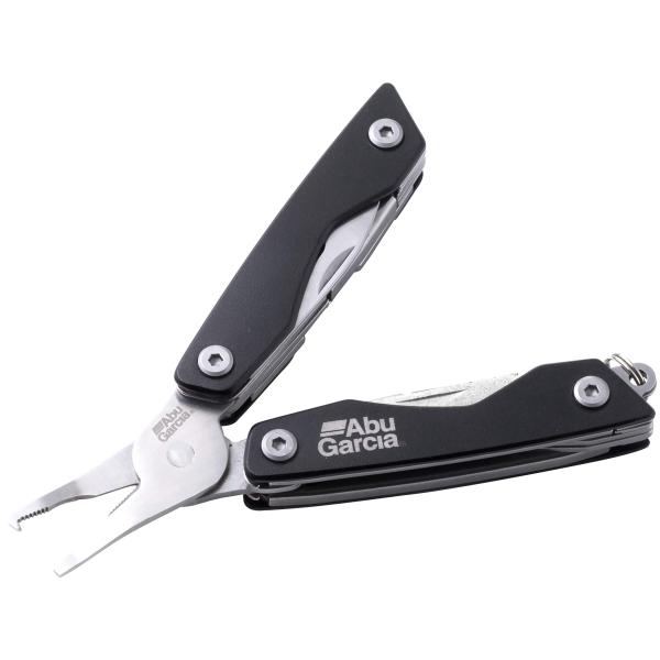 ■バリエーション：シルバー,マルチツールプライヤー■メーカー：Abu Garcia・収納時外寸:全長:72mm/幅30mm/厚み12mm/重量:約102g・素材:本体：ステンレススチール/ハンドル:アルミニウム・ツール機能:スプリットリング...
